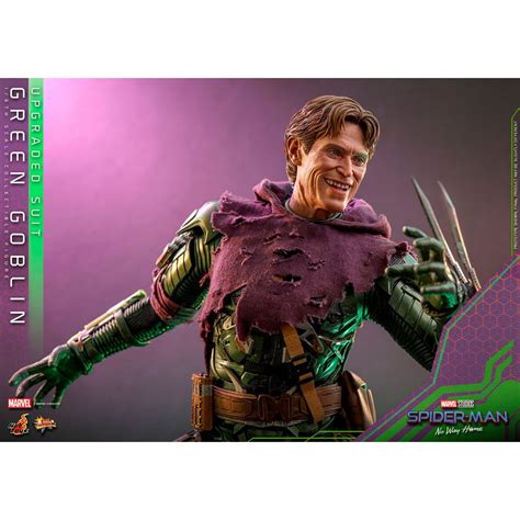 Hot Toys Green Gobelin Upgraded Suit Marvel S Spider Man No Way
