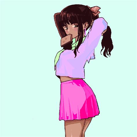 Pixilart Anime Girl By Cherrypie300