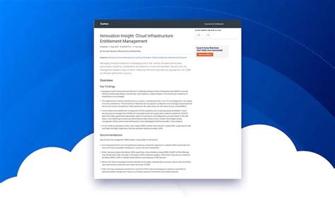 Gartner® Innovation Insight Ciem Orca Security