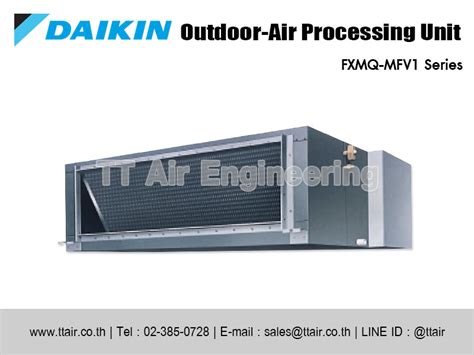 Daikin Outdoor Air Processing Unit Fxmq Mfv1 Series Tt Air Engineering