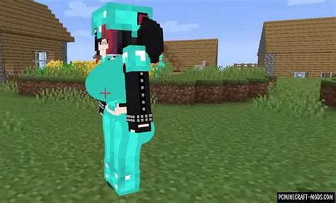 Jenny Mod Ellie In Village Minecraft Fan Art 45293333 Fanpop