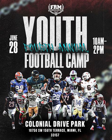 Annual Football Camp First Round Management