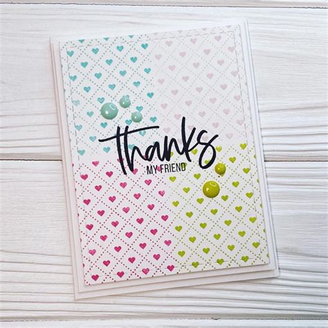 Color Blocked Background Stamping Unity Blog