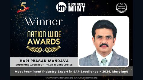 Hari Prasad Mandava Pioneering Sap Solutions Architect Revolutionizing