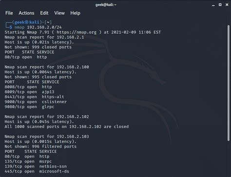 15 Mostly Used Nmap Commands For Scanning Remote Hosts Linuxways