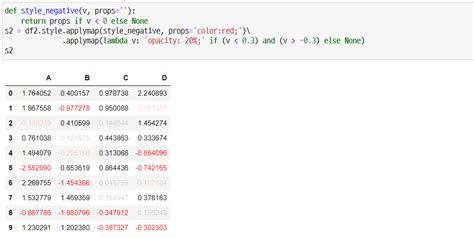 Pandas Dataframe Style 적용하기 2 Lego