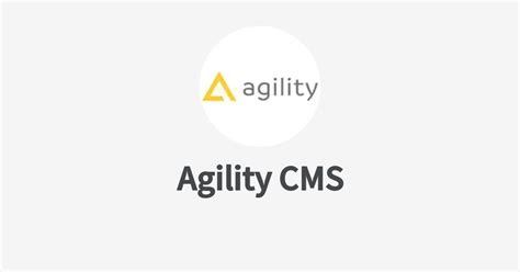 Agility Cmss Wantedly Profile