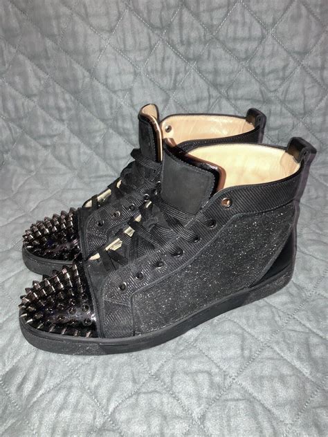 Christian Louboutin Lou Spikes Sneakers Authentic Siz Gem