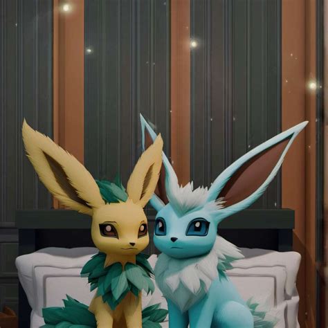 Talkie Profile Glaceon Leafeon Talkie Ai Eeveelution