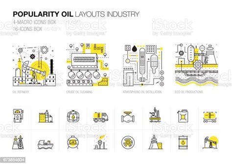 인기 주유소 전기 컴퓨터 기술 및 시스템 개발 로드 새로운 평면 선 스타일에 현대적인 레이아웃 글로벌 산업 인포 그래픽 전략