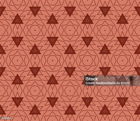 빨강 삼각형 원활한 벡터 일러스트입니다 디자인 질감 벽지에 대 한 0명에 대한 스톡 벡터 아트 및 기타 이미지 0명 검은색 기업 재무와 산업 Istock