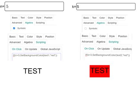 Input Boxes R Geogebra