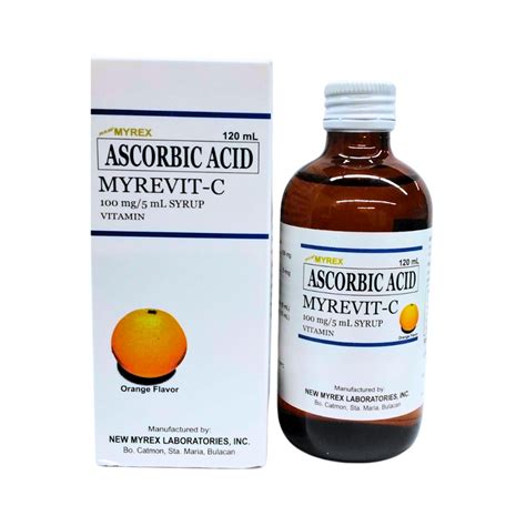 Ascorbic Acid 100mg 5ml Syrup 120ml