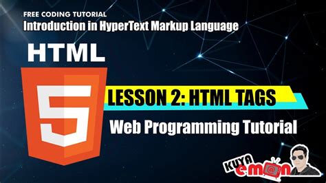 Lesson 2 Introduction To Html Html Tags Tagalog Youtube