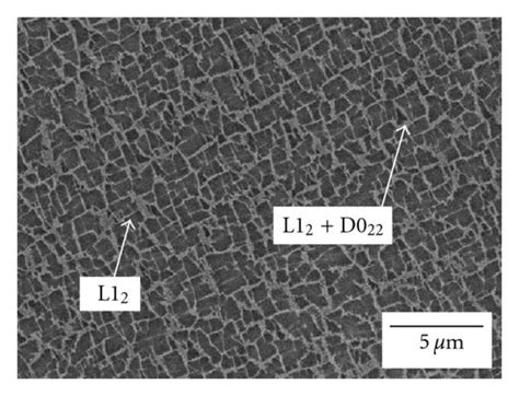 Microstructures Of Ni3al Ni3v Two Phase Intermetallic Compounds A Download Scientific