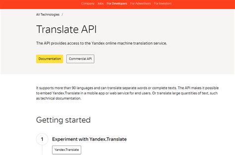 top 18 translation service provider apis