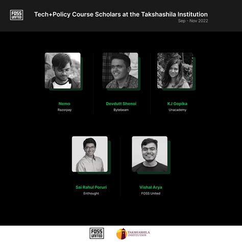 Technologypolicy Course Scholarship For Foss Devs Policy Foss United