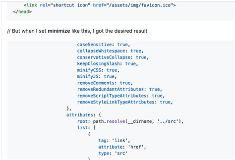 Double Quotes For Attributes Are Removed · Issue 306 · Webpack Contrib