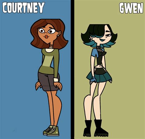 Courtney And Gwen Redesign Again But This Time For Total Drama