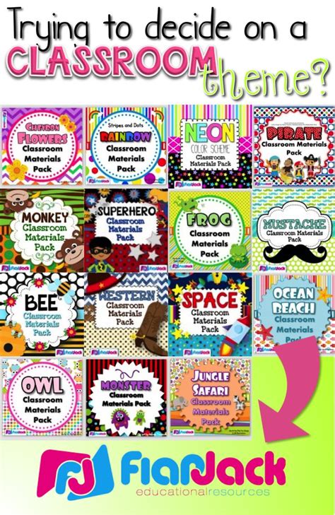 Classroom Decor Packs Classroom Themes Teacher Classroom Preschool