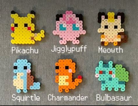 Pokemon Hama Beads Pattern