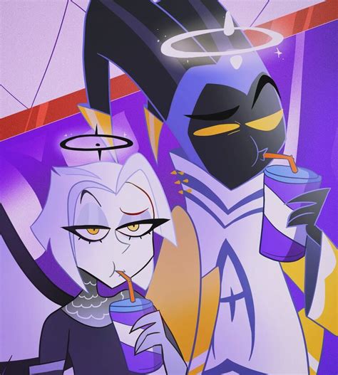 Adam X Lute Fanart Hazbin Hotel By Clownyblitz On Deviantartemily X
