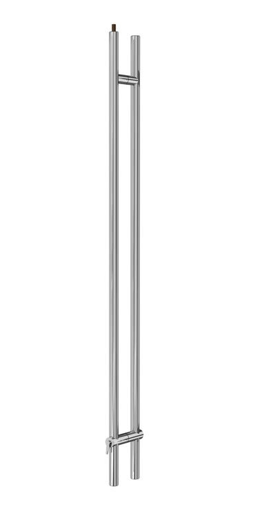 Back To Back 48 Upward Locking Ladder Pull Handle Polished Finish