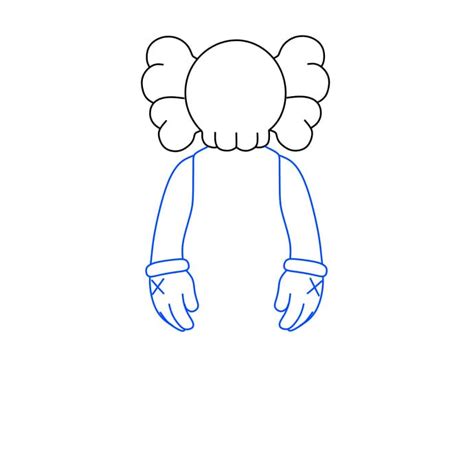 Kaws Drawing Easy Step By Step At Emma Pitt Blog
