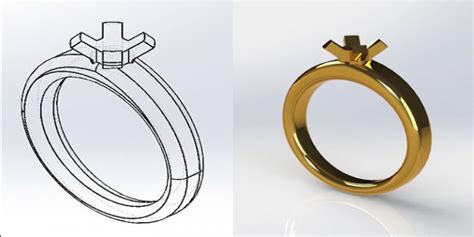 11 Stunning 3d Printed Rings From Casual To Engagement 3dsourced