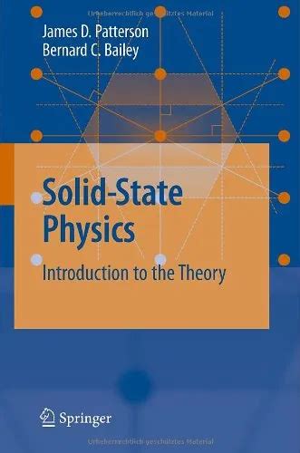 Solid State Physics Introduction To The Theory Download Pdf