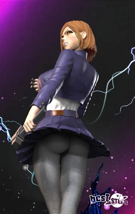 Nobara Kugisaki Nsfw Stl Jujutsu Kaisen 3d Print File Sorcerer Statue