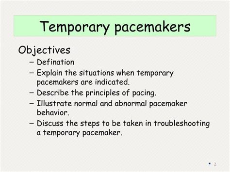 Temporary Pacemaker 2 Pptx Pptx