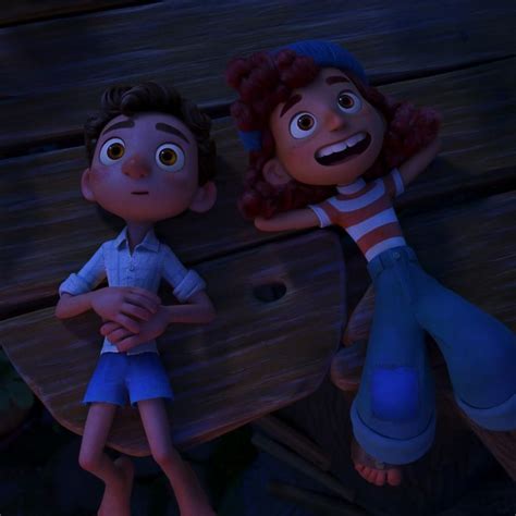 Luca And Giulia Luca Disney Animation Lucas Movie Favorite Character