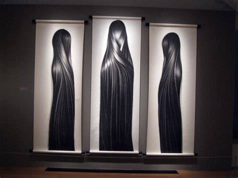 Zhang Chun Hong Explores Identity Through Her Long Straight Black
