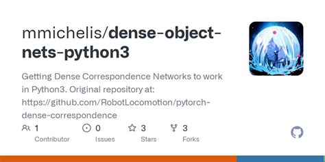 github mmichelis dense object nets python3 getting dense correspondence networks to work in