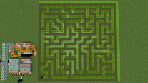 Random Maze Generator Minecraft Map