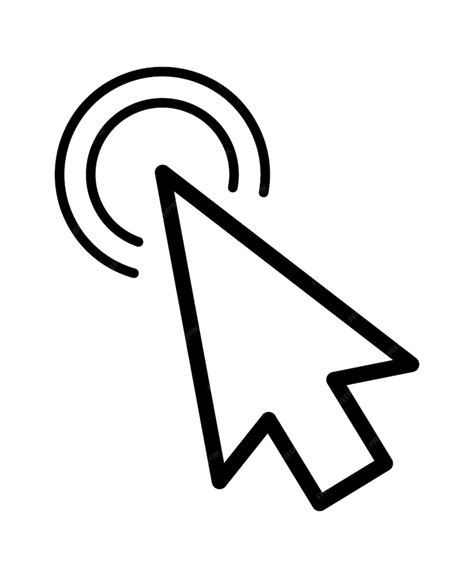 Premium Vector Click Cursor Set Computer Pointer Hand And Arrow Icon