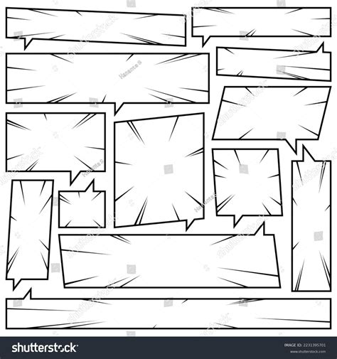 Vector Collection Set Dialog Box Designs Stock Vector Royalty Free Shutterstock