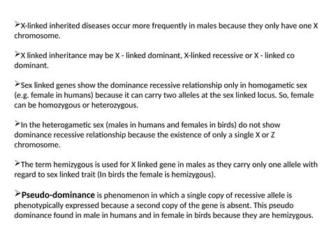 4bsex Linked Inheritance And Characterspptx