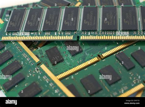 Computer RAM Memory Stock Photo Alamy