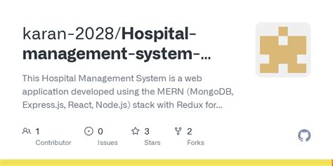 Github Karan 2028hospital Management System Using Mern This Hospital Management System Is A