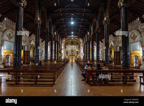Interior Of The San Ignacio De Velasco Mission Jesuit Missions Of Chiquitos Santa Cruz
