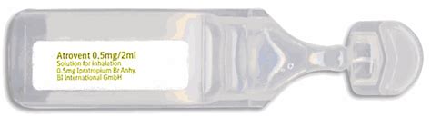 Atrovent Dosage And Drug Information Mims Malaysia