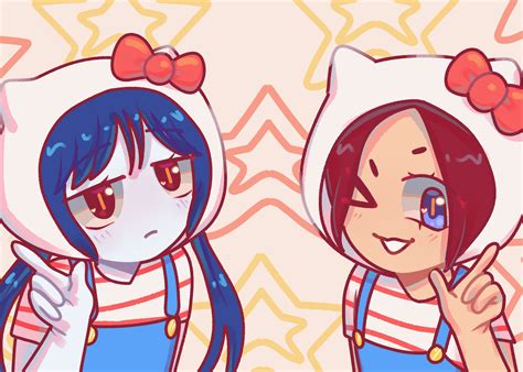 Hello Kitty Besties Commission By Luckyyst4r On Deviantart
