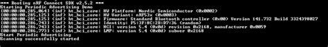 periodic adv rsp sample fails on nrf5340 dk nordic qanda nordic devzone nordic devzone