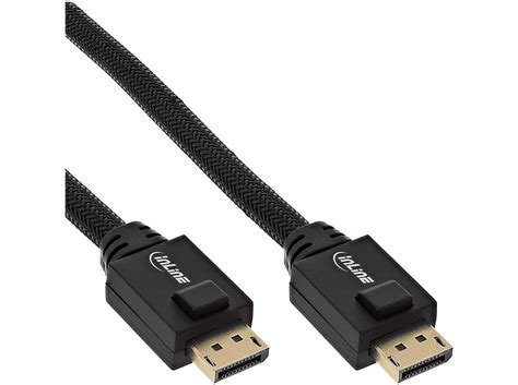 INLINE InLine DisplayPort Aktiv Kabel 4K2K Schwarz Vergoldete Kontakte 15m Kabel