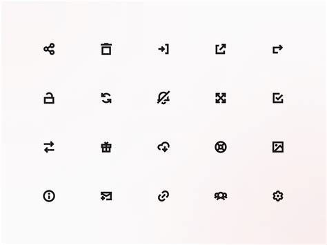 Thick Icons By Aditya Udayakumar On Dribbble