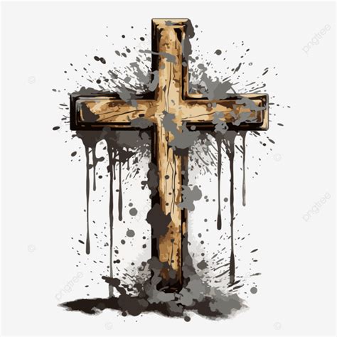 고민 십자가 벡터 배경 만화에 검정 페인트 튄 자국이 있는 스티커 클립 아트 상표 클립 아트 Png 일러스트 및 벡터 에 대한 무료 다운로드 Pngtree