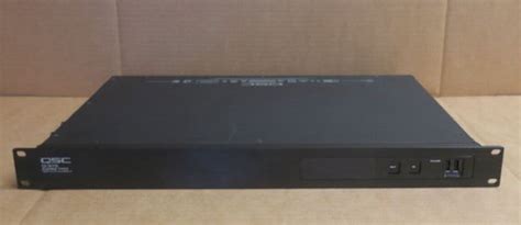 QSC Q SYS Core 110F USB Flex Audio DSP Network Analog I O Signal Processor In London United
