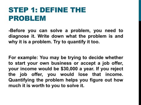 Problem Solving For Entrepreneurs Pptx